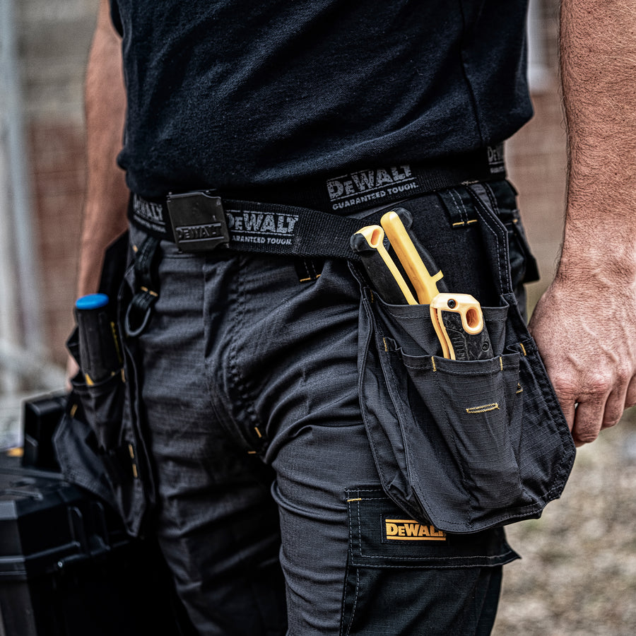 DEWALT Barstow Men's Pro-Stretch, Holster Pocket, Slim Fit Work Pants ...